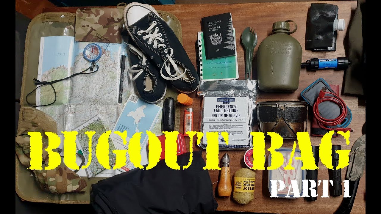 What Is In My Bugout Bag | Part 1 - YouTube