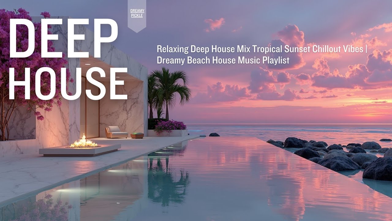 Relaxing Deep House Mix Tropical Sunset Chillout Vibes | Dreamy Beach ...