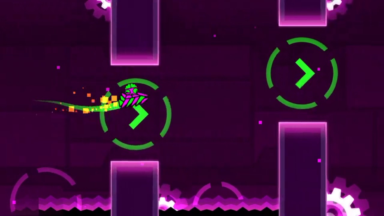 Geometry Dash World Level 4 - YouTube