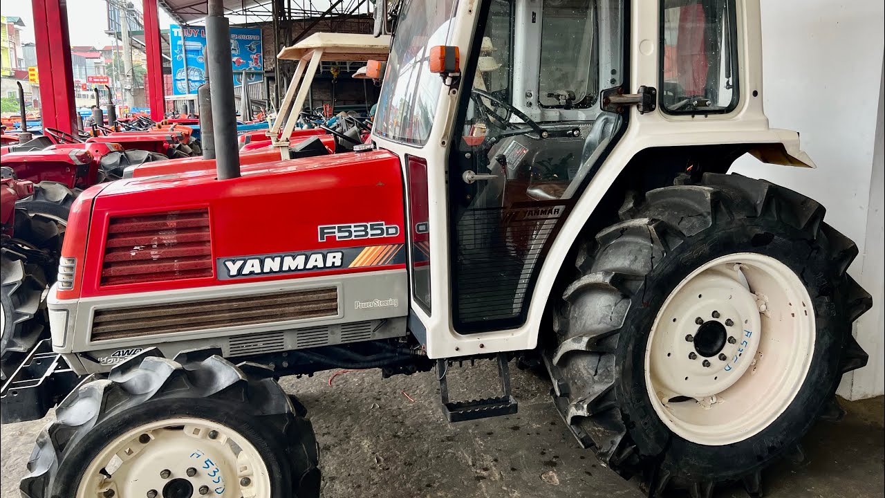 Yanmar F535 cabin. Quá đẹp - YouTube