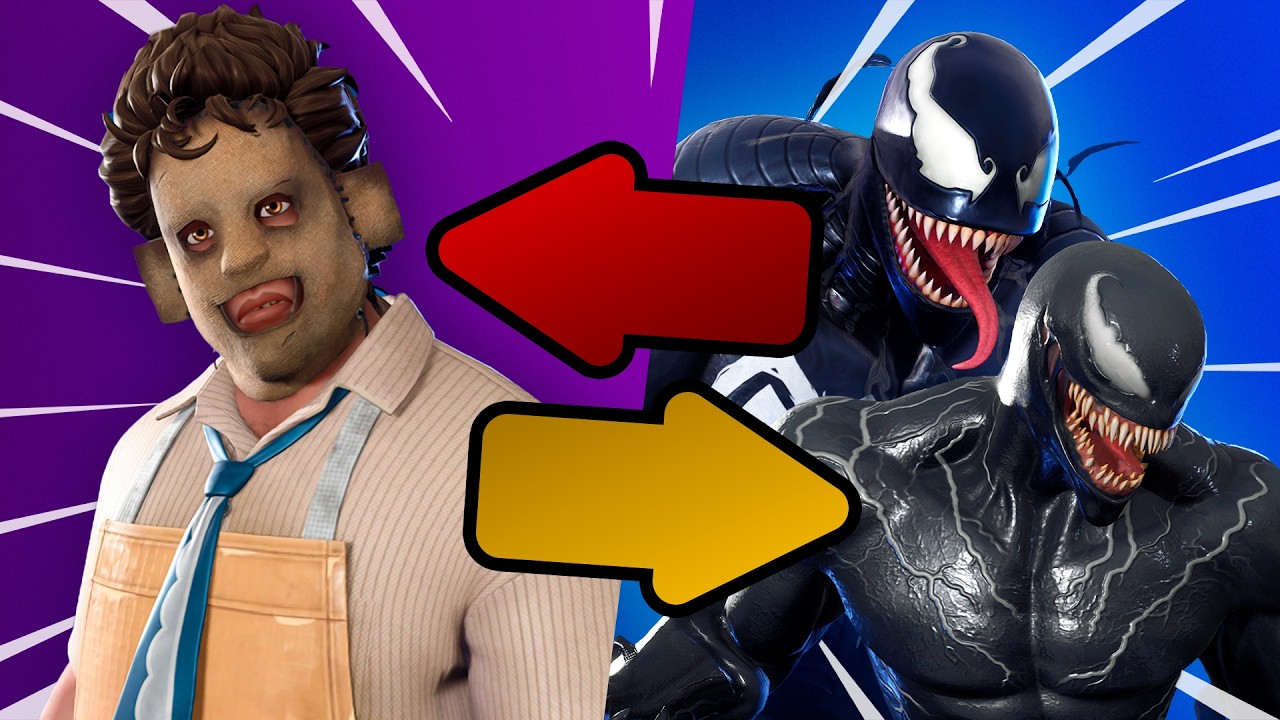 ¿VALEN LA PENA? La Skin "Exclusiva" de VENOM y LEATHERFACE En La Tienda ...