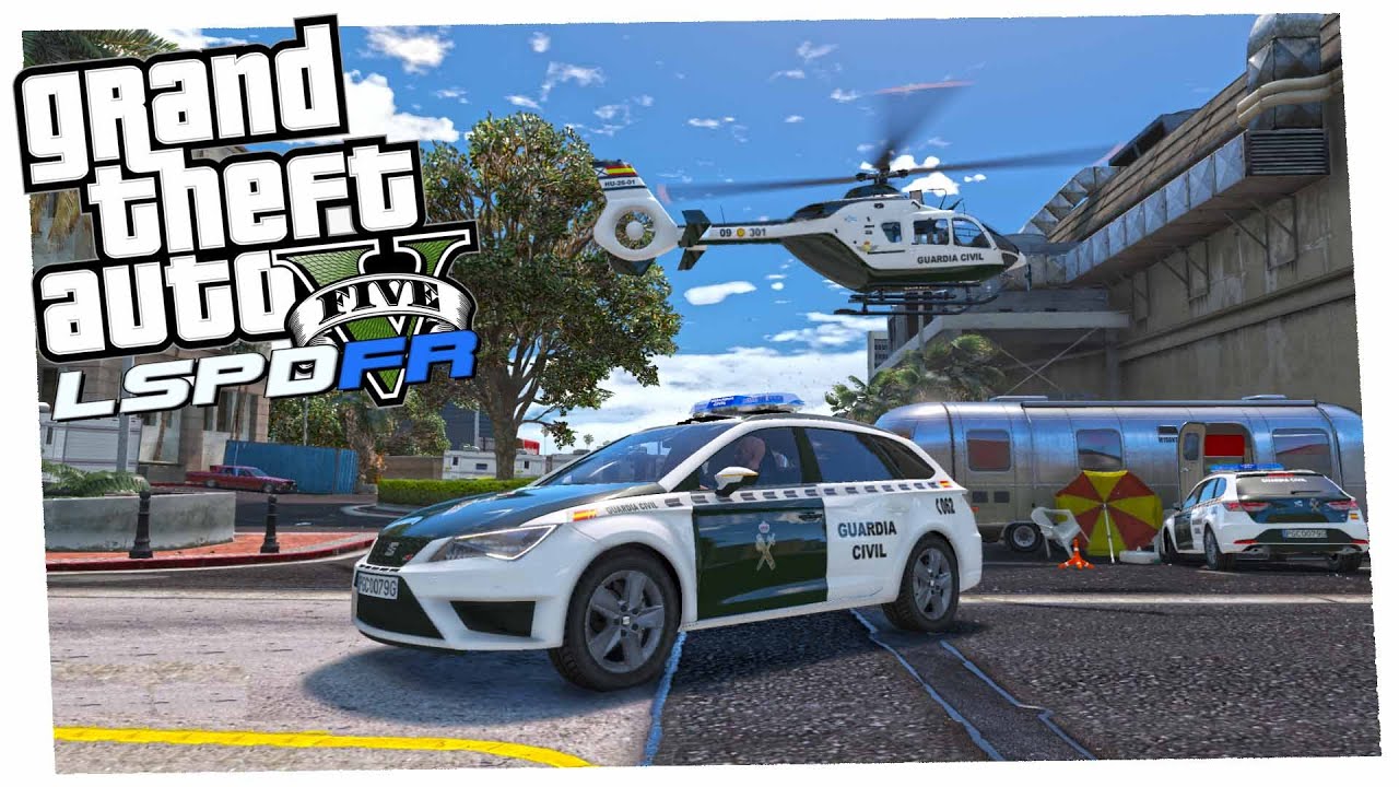 🚔 LSPDFR | DÍA 588 | GUARDIA CIVIL - YouTube