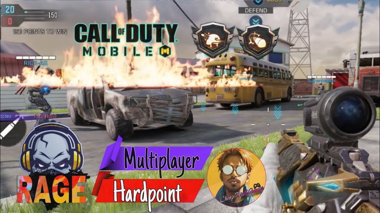 codm gameplay multiplayer | Hardpoint | cheap thrills gamer | - YouTube