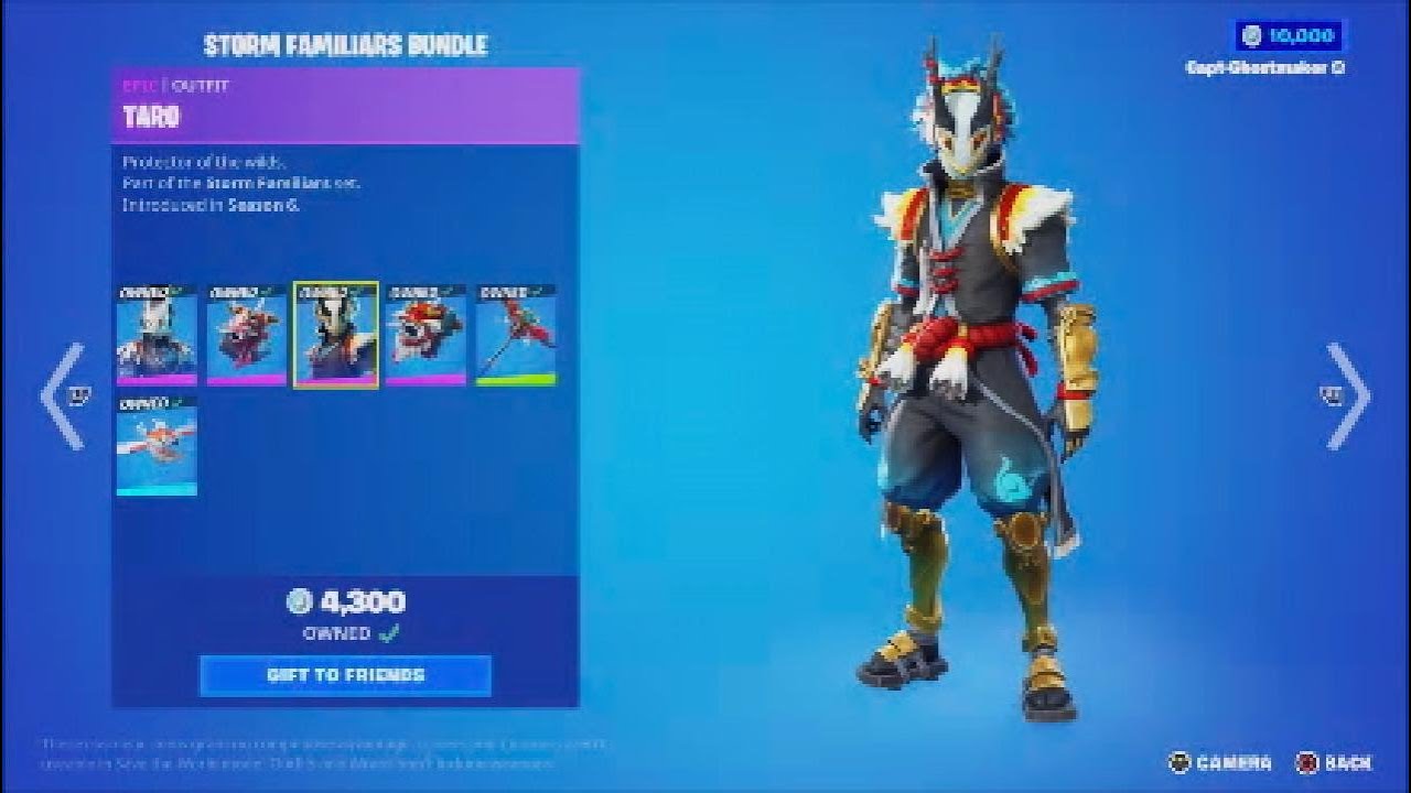 Fortnite item shop NEW STORM FAMILIARS BUNDLE! - YouTube