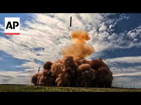 Russia test launches a new ballistic missile Putin calls world's 'most powerful'