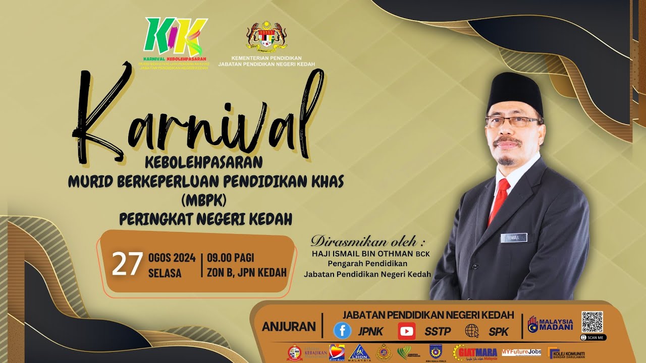 🔴 Karnival Kebolehpasaran Murid Berkeperluan Pendidikan Khas (MBPK ...