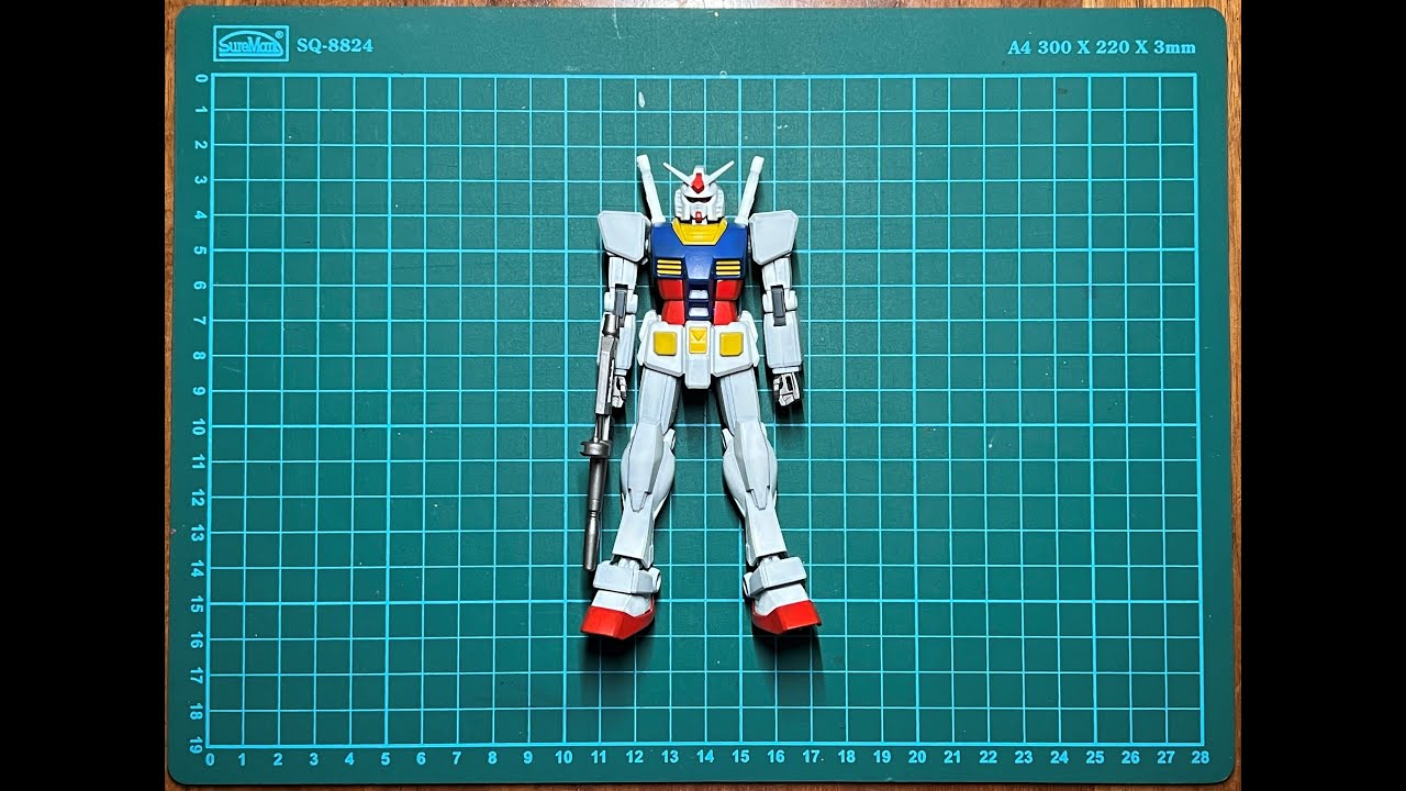 Caravan RX-78-2 - Amateur Airbrush - YouTube