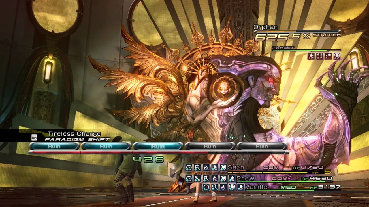 Dual Role Challenge - Orphan 6:07 [FFXIII] T1 Weapons/Low Stats - YouTube