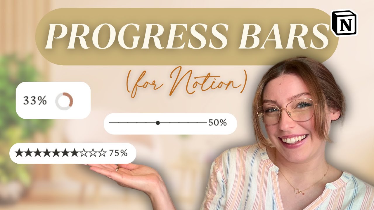 How to Create Stunning Progress Bars in Notion (Steal My Formulas!) - YouTube