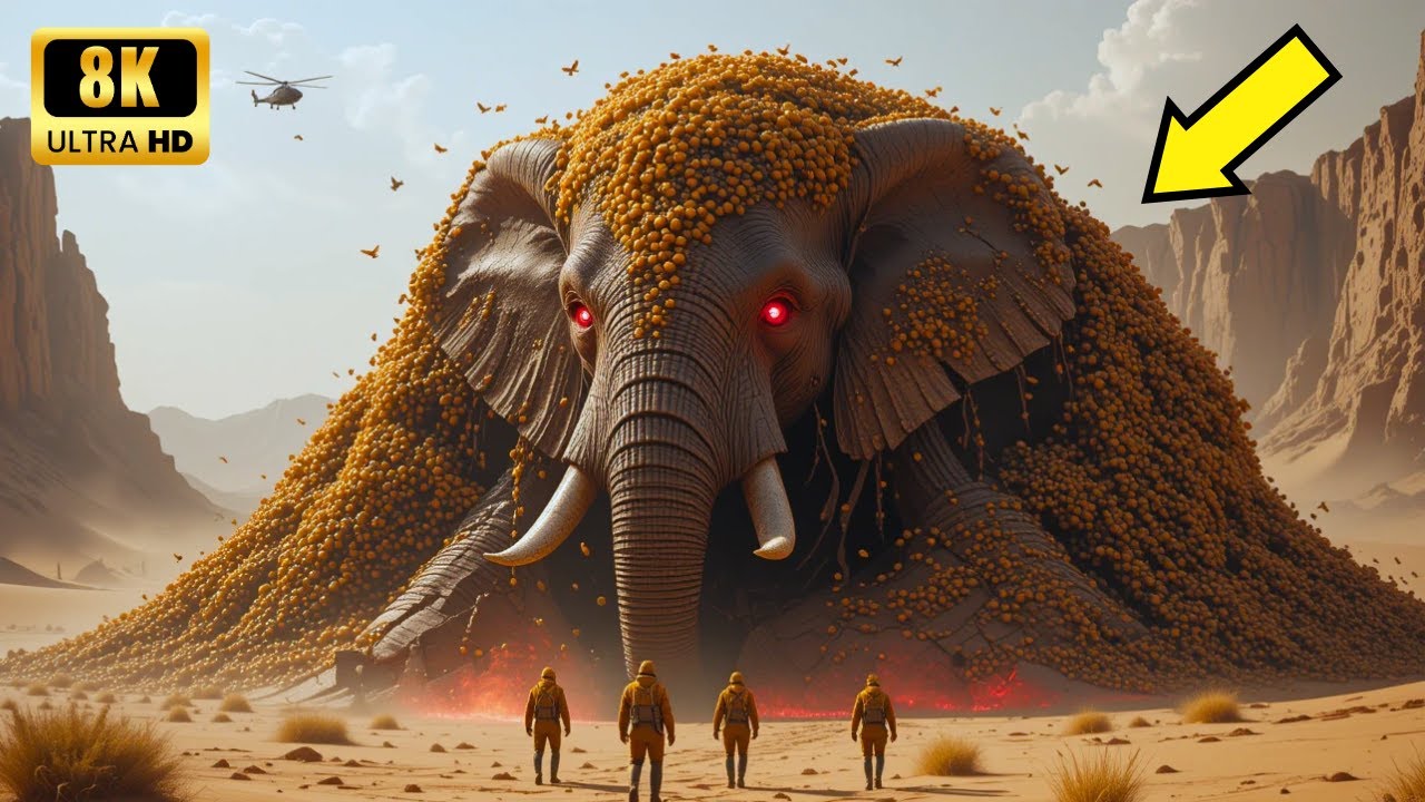 Elephant Infested with Millions of Bees Rescued by Courageous Team ...