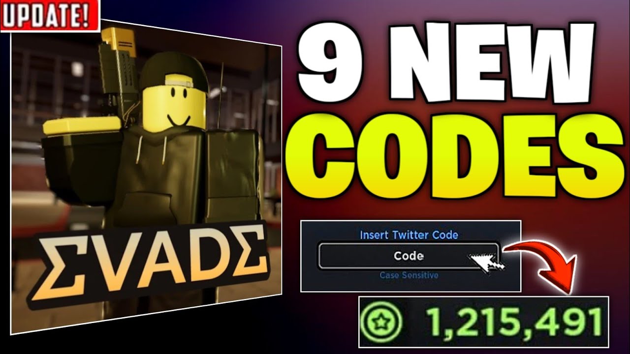 ⚡SPECIAL UPDATE⚡ [CODES]🔥 ROBLOX EVADE CODES AUGUST 2025 | EVADE CODES ...