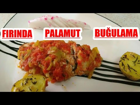 PALAMUT BUĞULAMA nasıl yapılır? TATİANANIN MUTFAĞI / СКУМБРИЯ С ОВОЩАМИ В ДУХОВКЕ