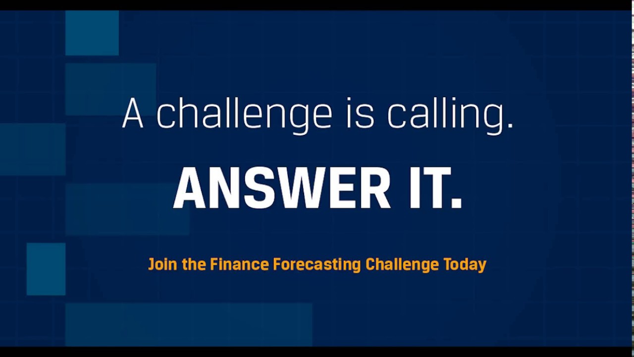 2019 Finance Forecasting Challenge Tutorial - YouTube