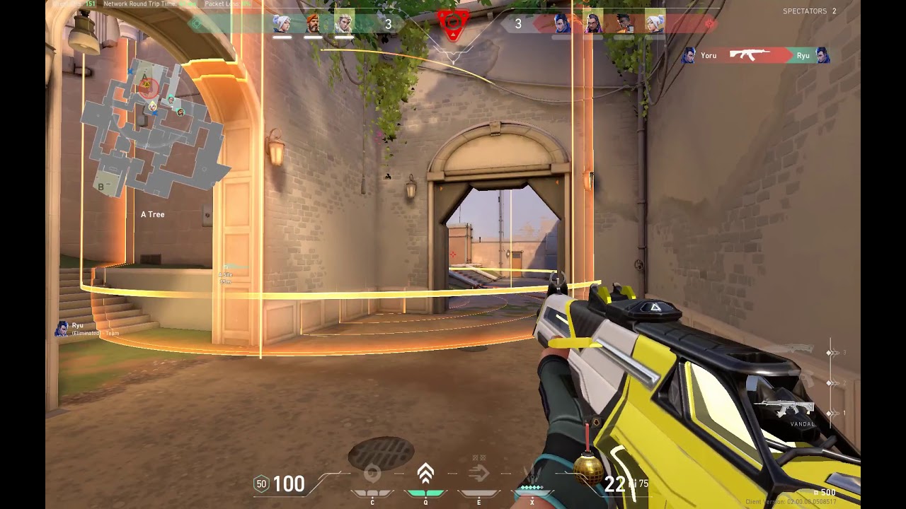 1v5 Jett ace - Valorant. - YouTube