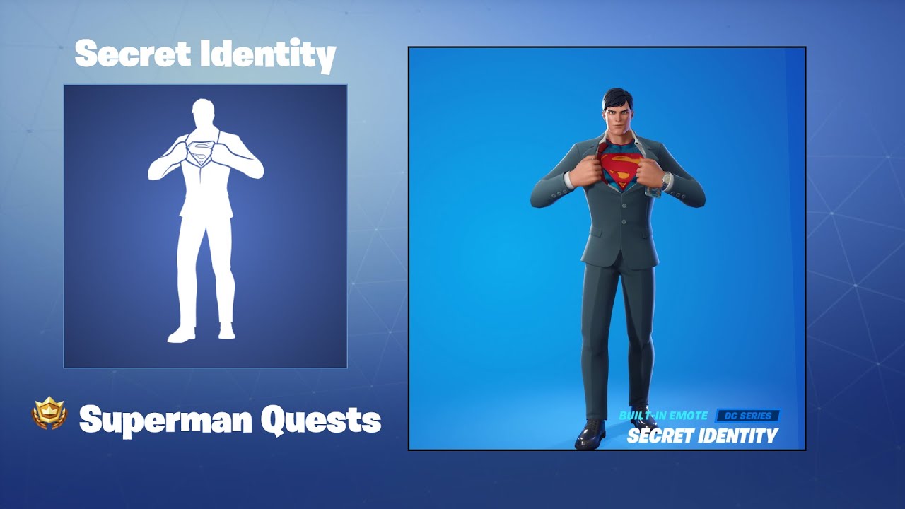 Secret Identity | Fortnite Emote - YouTube