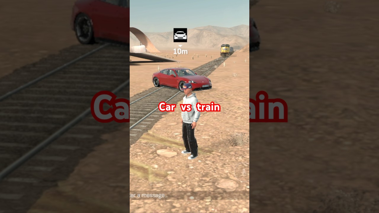 Car vs train - YouTube