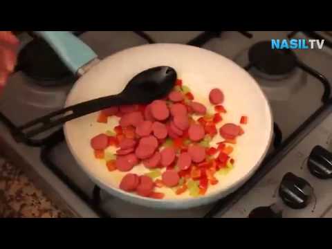 Sosisli omlet nasıl yapılır NasılTV