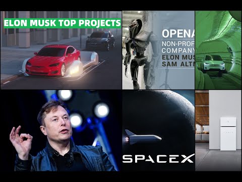 Elon Musk's TOP Life Changing Projects! How Elon Musk Creates the ...