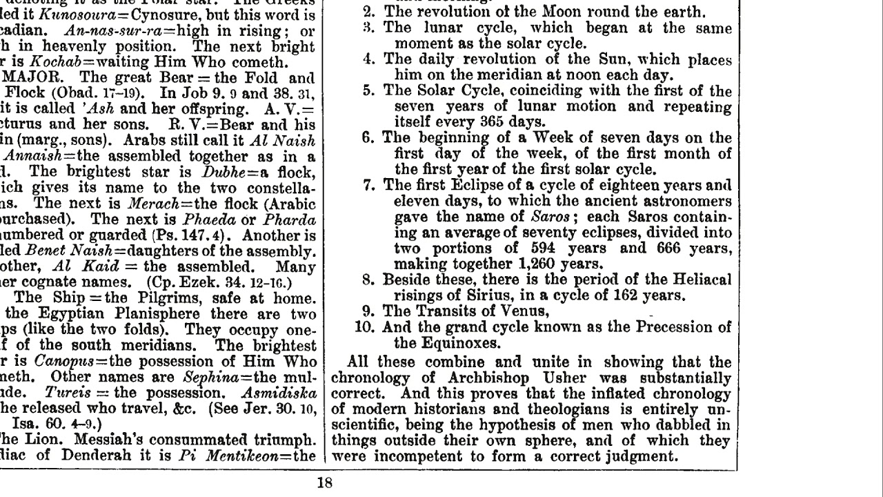 The Companion Bible(KJV) - Appendix 12 - The Stars Also (part 6 ...