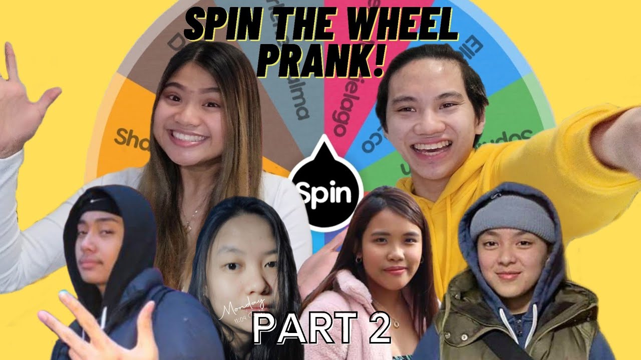 SPIN THE WHEEL PRANK (PART 2) | VLOG #19 - YouTube