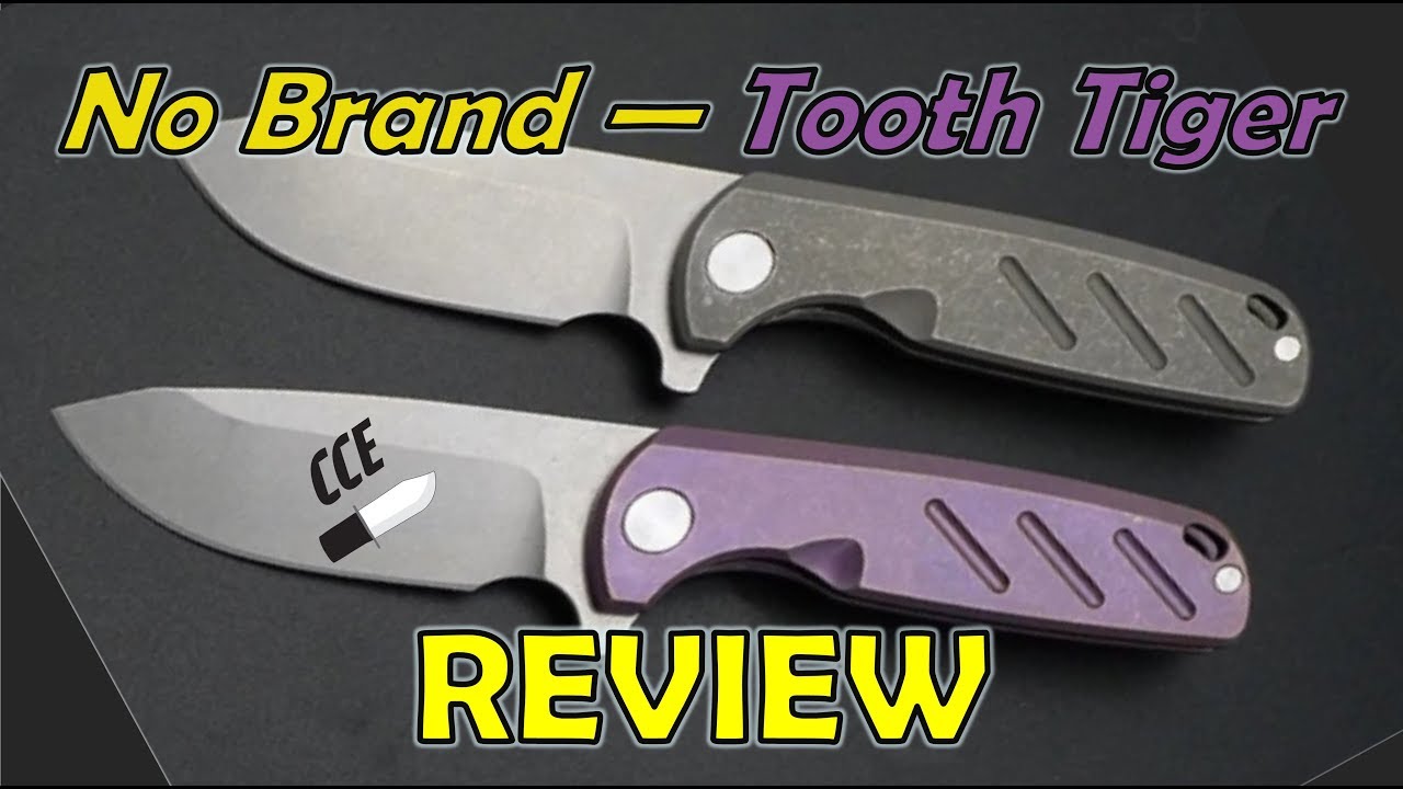 Review of the Non-Branded "Alloy Tooth Tiger" Knife - D2 & Titanium ...