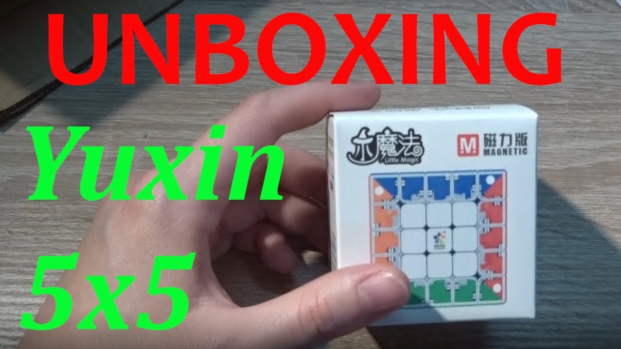 UNBOXING Yuxin Little Magic 5x5 M - YouTube