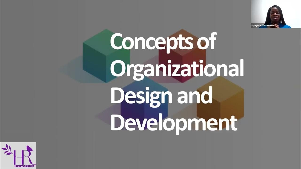 Organizational Design and Development - YouTube