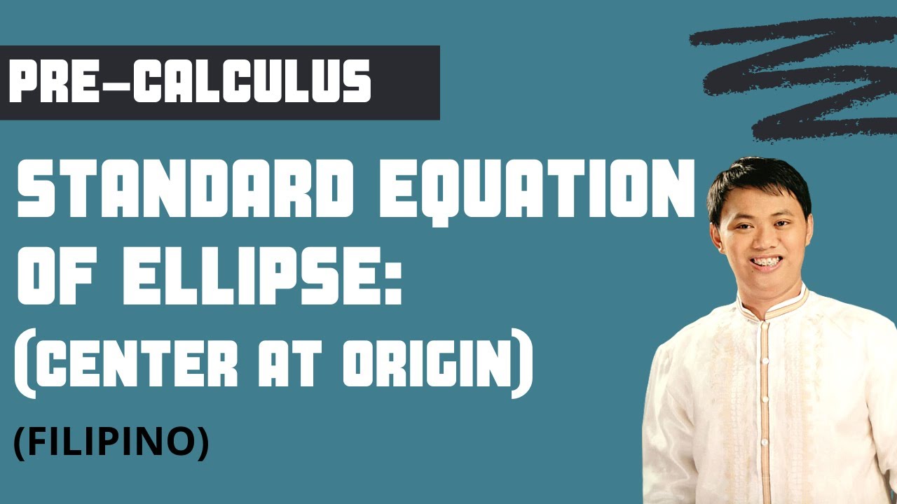 Standard Equation of Ellipse (Center at Origin) - Pre-Calculus ...