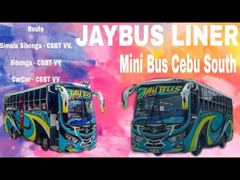 Jay Bus Liner | Cebu South Mini Bus | Tagalog - YouTube