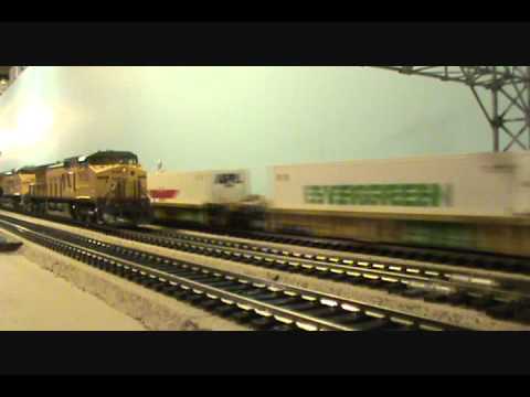 Ron's Union Pacific Model Railroad - YouTube