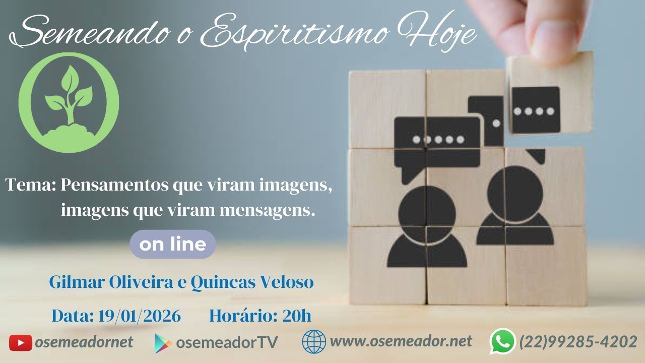 Pensamentos que viram imagens, imagens que viram mensagens. - YouTube