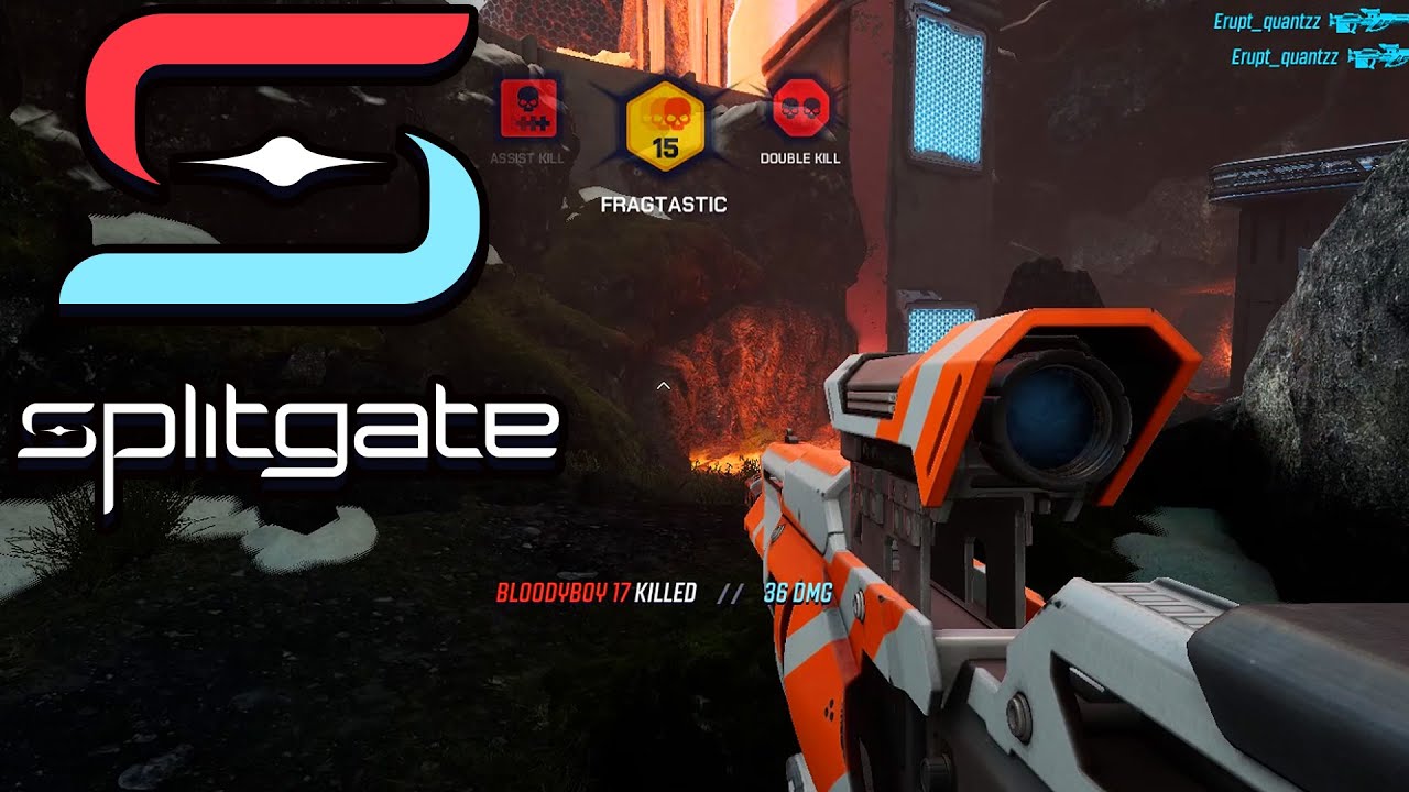 Fraggin' In Splitgate! - YouTube