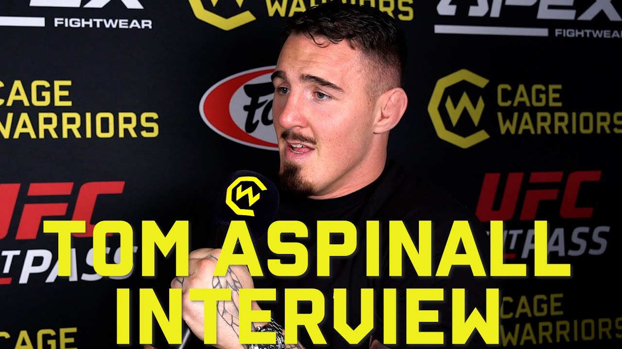 Tom Aspinall on Fighting For UFC Gold in his Future - YouTube