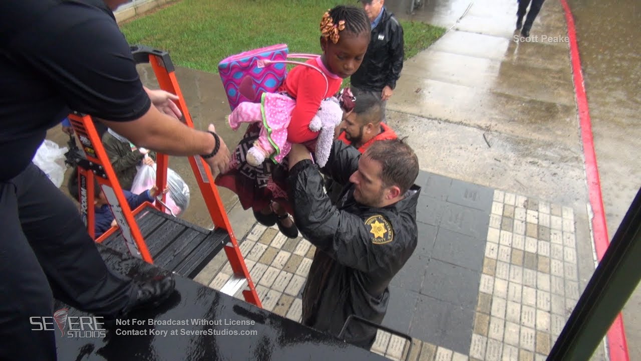Houston TX Flooding - People and Pet Rescue 8-27-17 - Hurricane Harvey ...