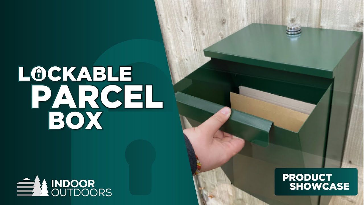 Lockable Wall Mount Parcel Box | IDA1701 - YouTube