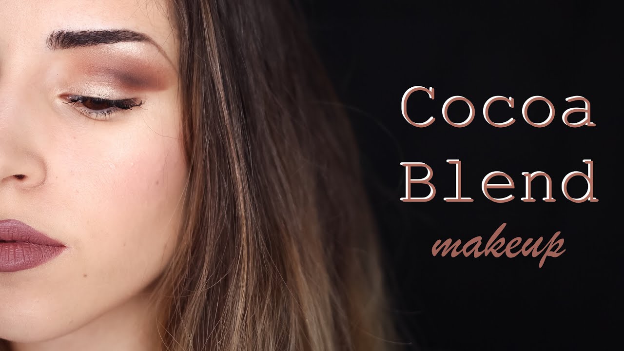 COCOA BLEND MAKEUP ! - YouTube