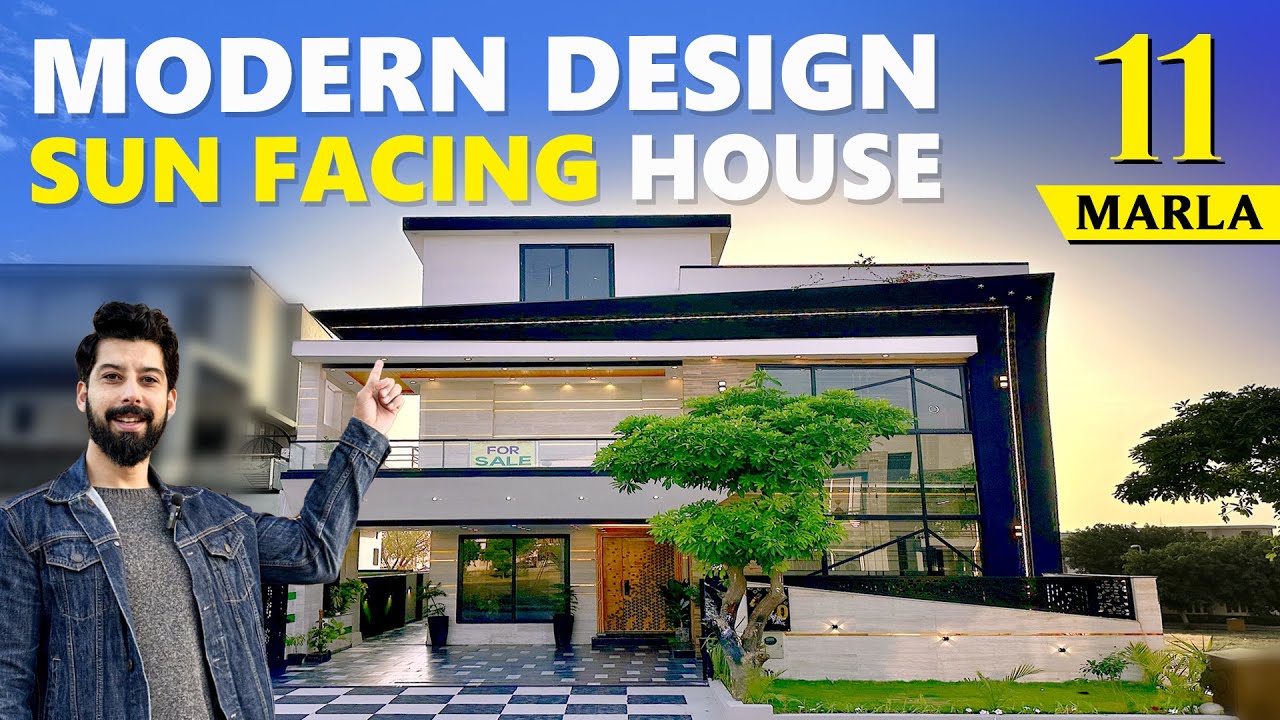 Modern Design | Sun Facing 11 Marla House for Sale Bahria Town ...
