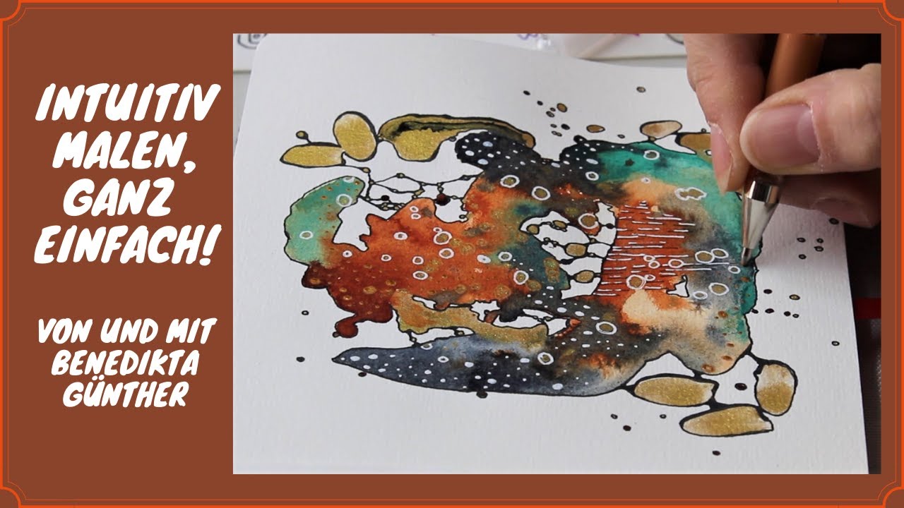Intuitiv malen, ganz einfach! - YouTube