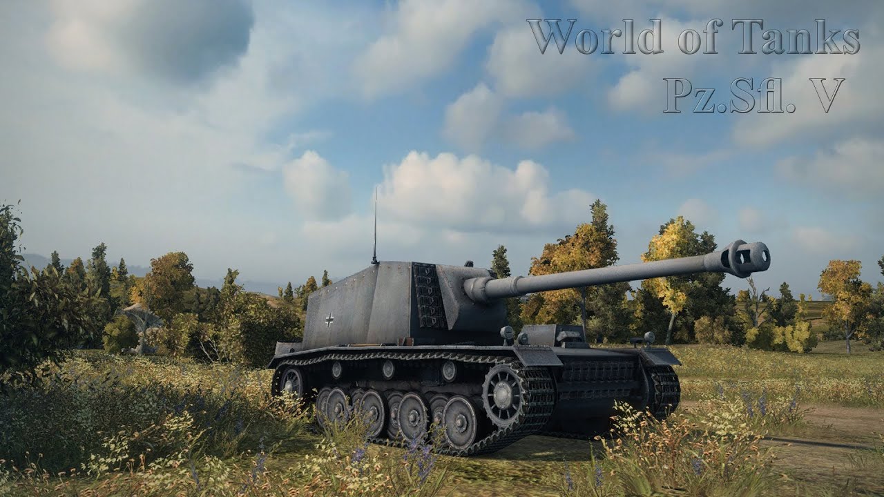 World of Tanks - Pz.Sfl. V Gameplay (Sturer Emil)(8.11)(HUN) - YouTube