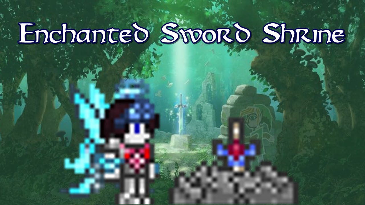 Terraria (ไทย) : Enchanted Sword Shrine - โพรงแห่งผู้พิทักษ์ สถานที่ ...