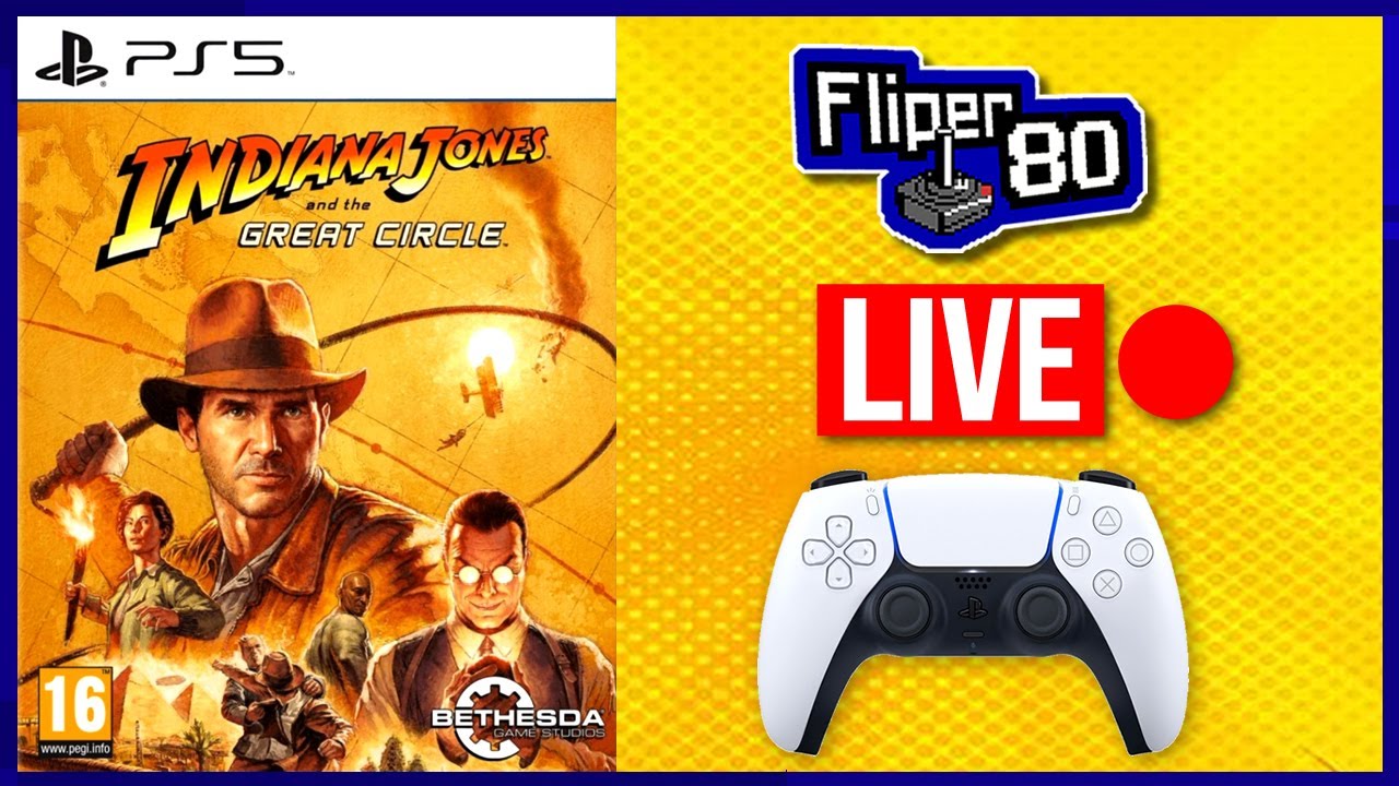 Indiana Jones and the Great Circle PS5 PRO EP11 - Vivendo os filmes ...