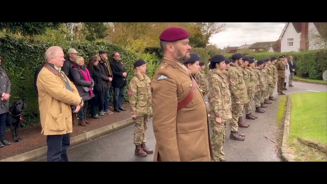 Benenden Remembrance Sunday 2023 - YouTube