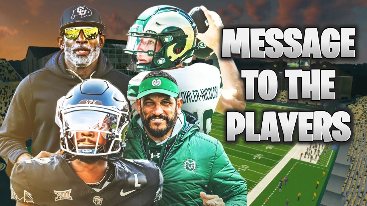 🚨Breaking:Coach Prime Colorado Buffaloes MUST BEAT Colorado State Rams ...