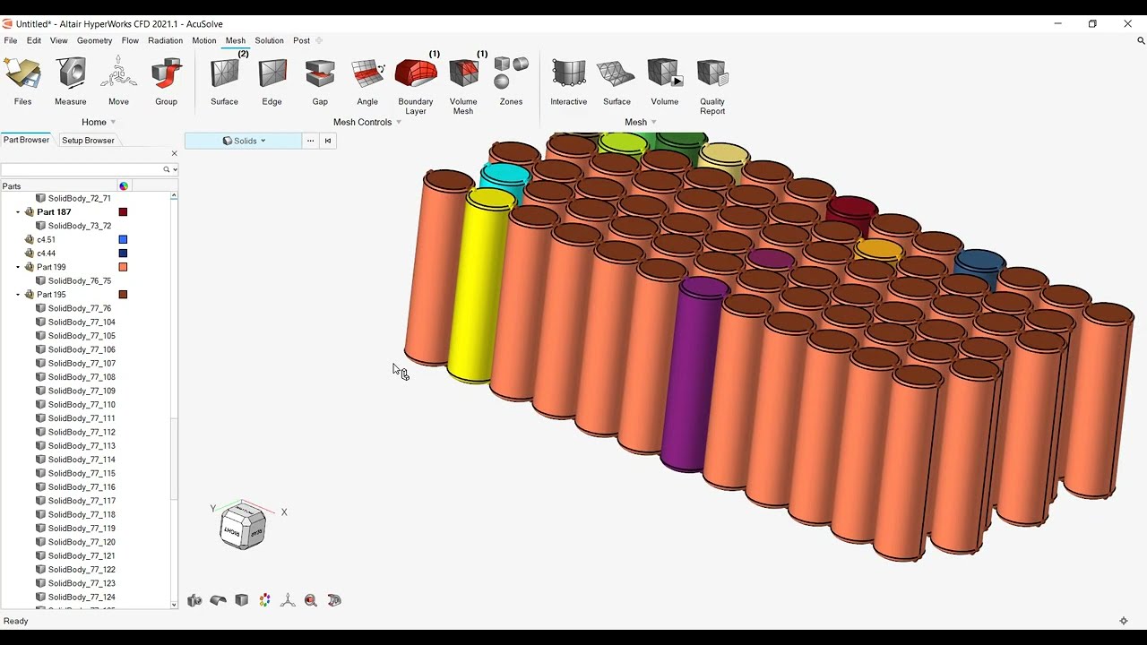 CFD simulation of EV battery pack with Altair HyperWorks CFD 2021 1 ...