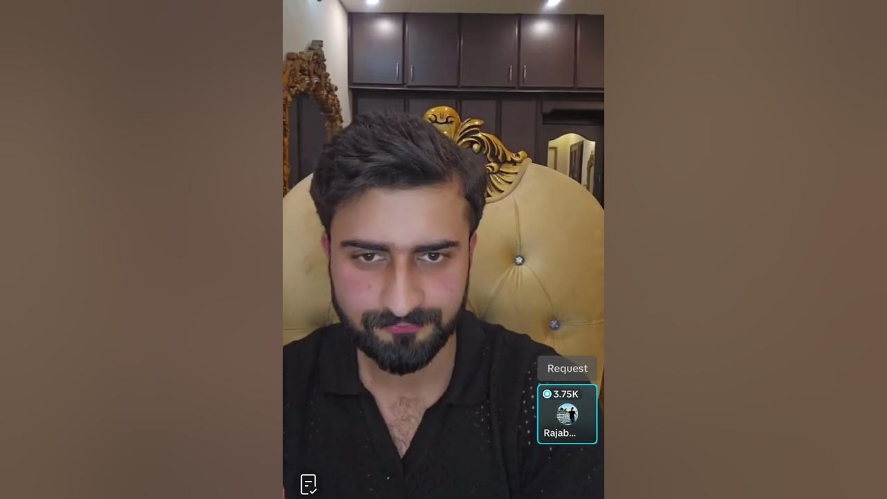Haider shah TikTok live with Rajab butt || #haidershah #rajabfamily ...