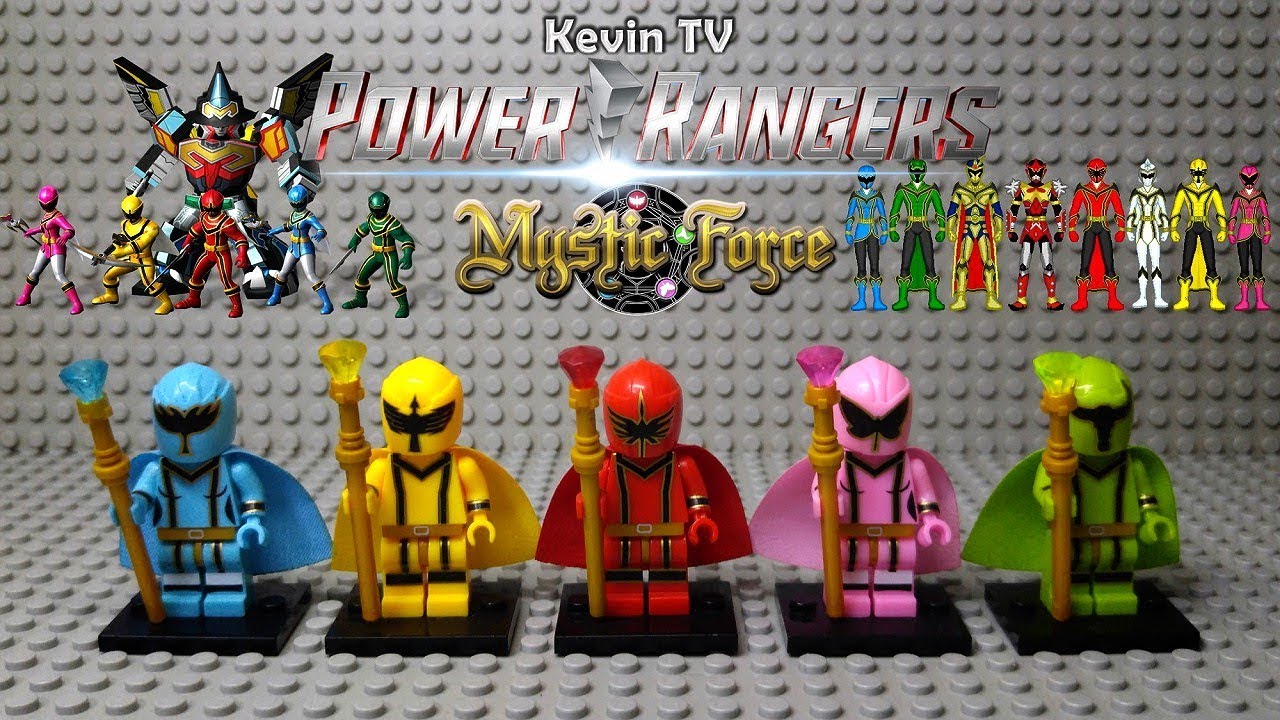 Power Rangers Mystic Force Custom Lego Minifigures Review | 파워레인저 매직포스 ...