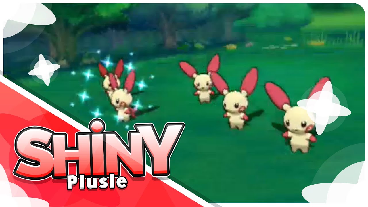 Pokemon Plusle Shiny