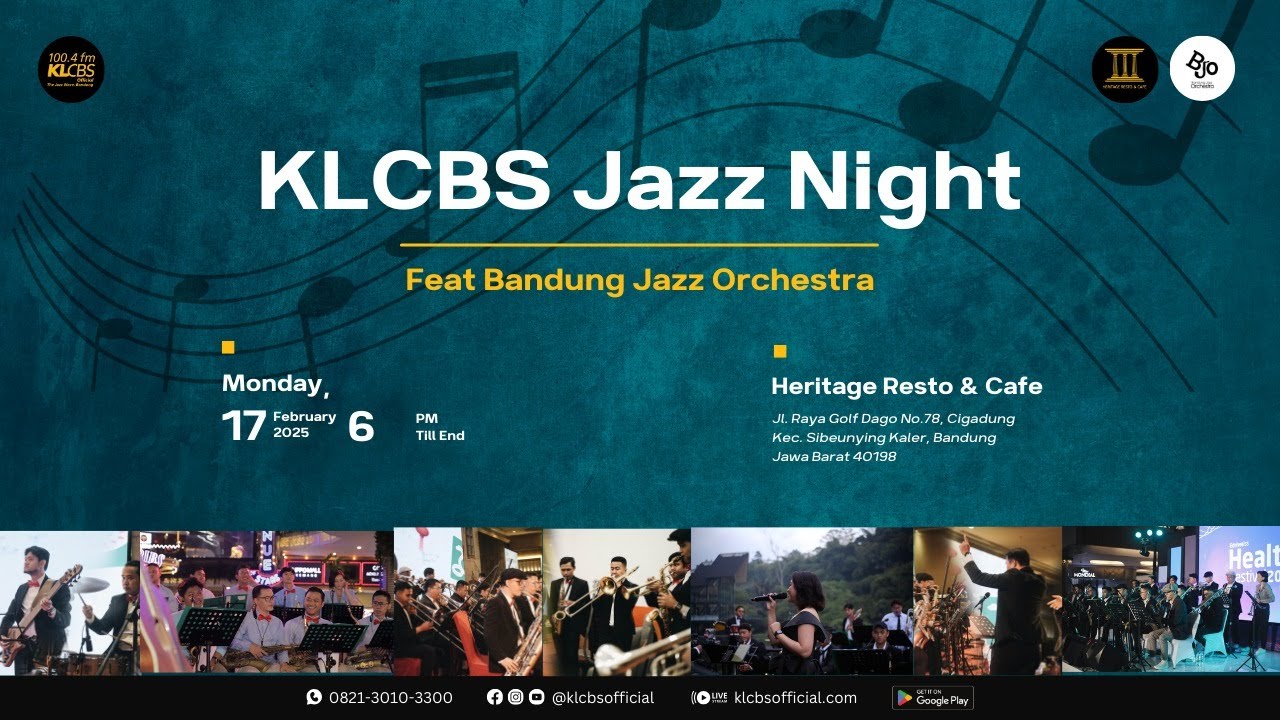 KLCBS Live - Jazz Night feat. Bandung Jazz Orchestra - YouTube