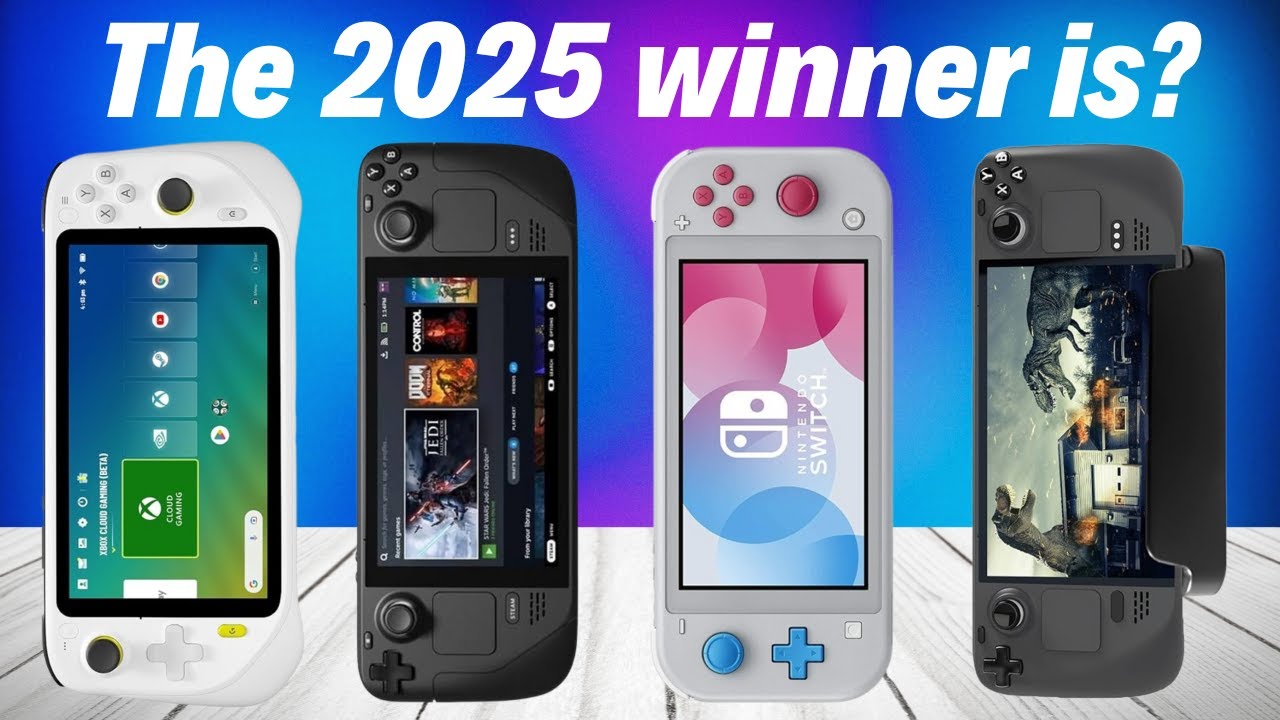 5 Best Handheld Gaming Console 2025 - YouTube