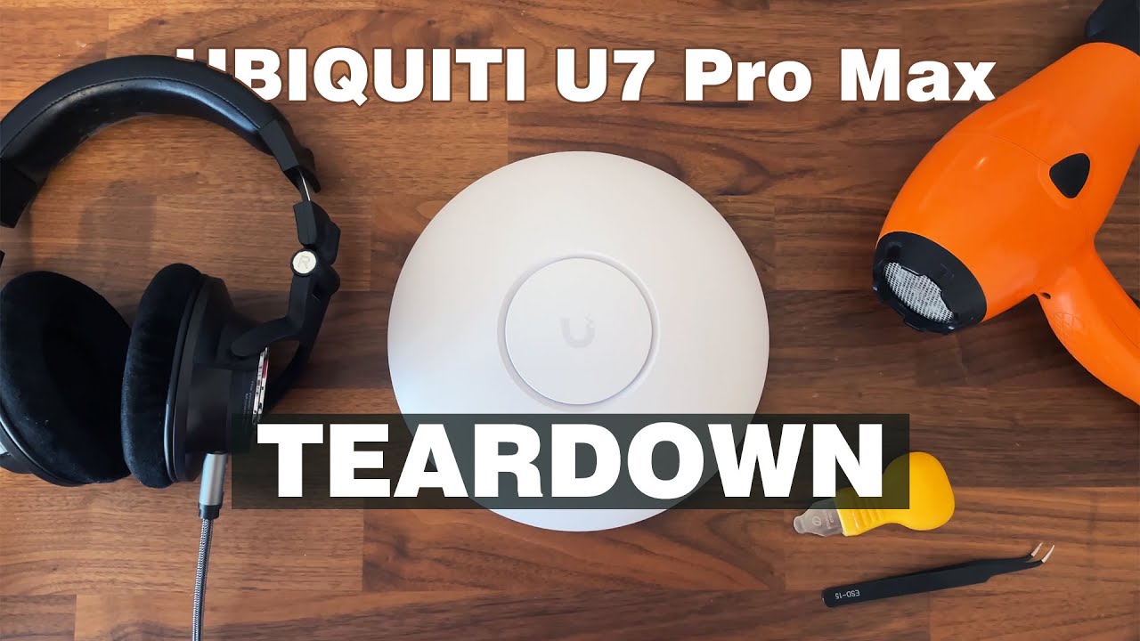 Ubiquiti U7 Pro Max WiFi 7 Access Point Teardown: To fan or not to fan ...